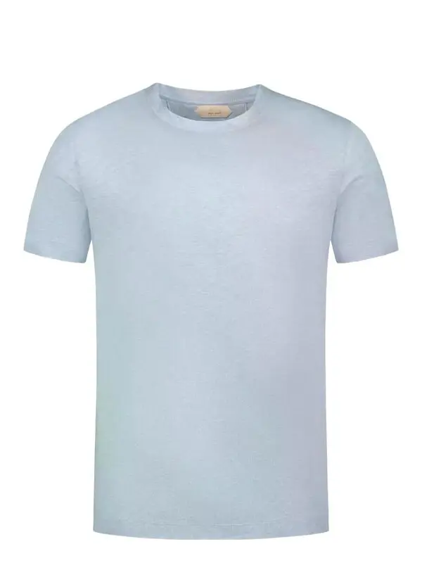 AURELIEN City Linen T-shirt - Blue