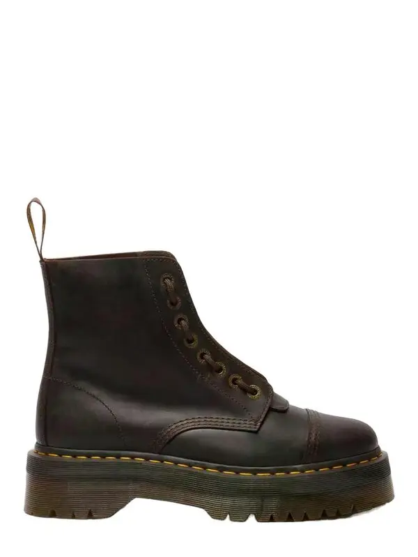 Dr. Martens Sinclair Platform Boots - Brown