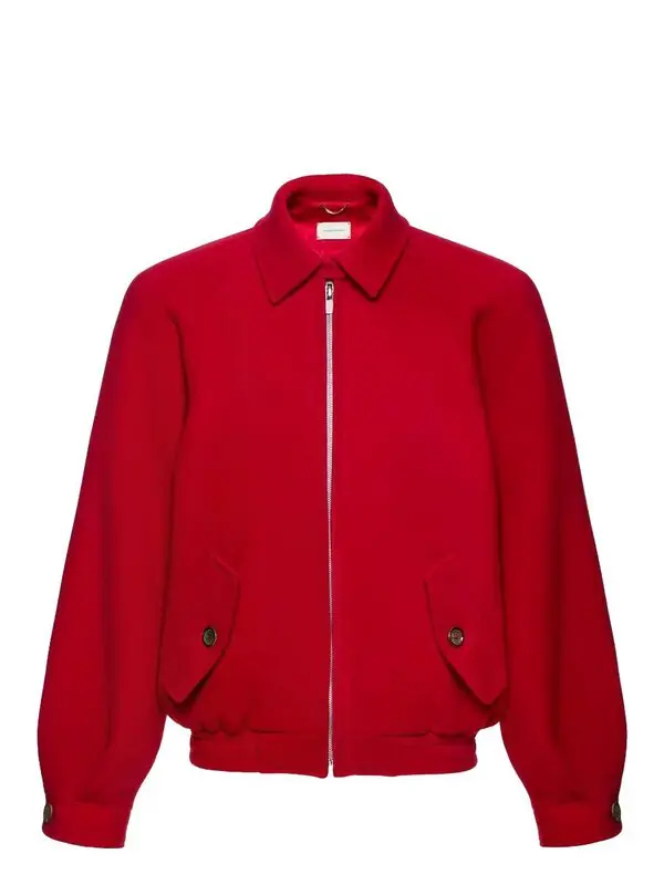 Magda Butrym Zip-up Jacket - Red