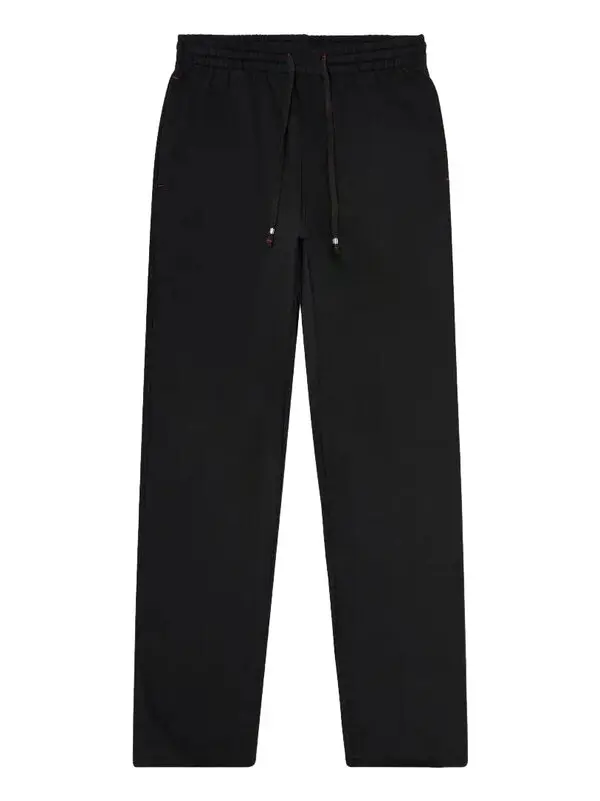 DIESEL® Peached Drawstring Track Pants - Black