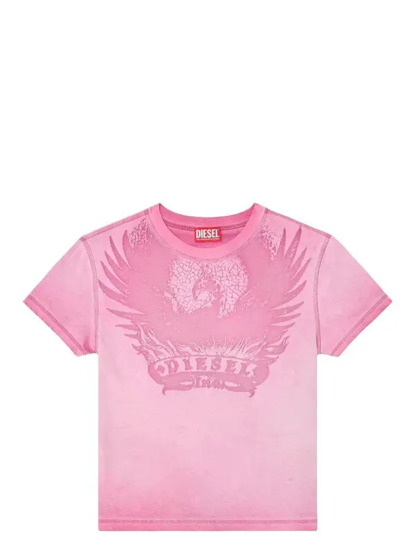 DIESEL® Cotton T-shirt - Pink