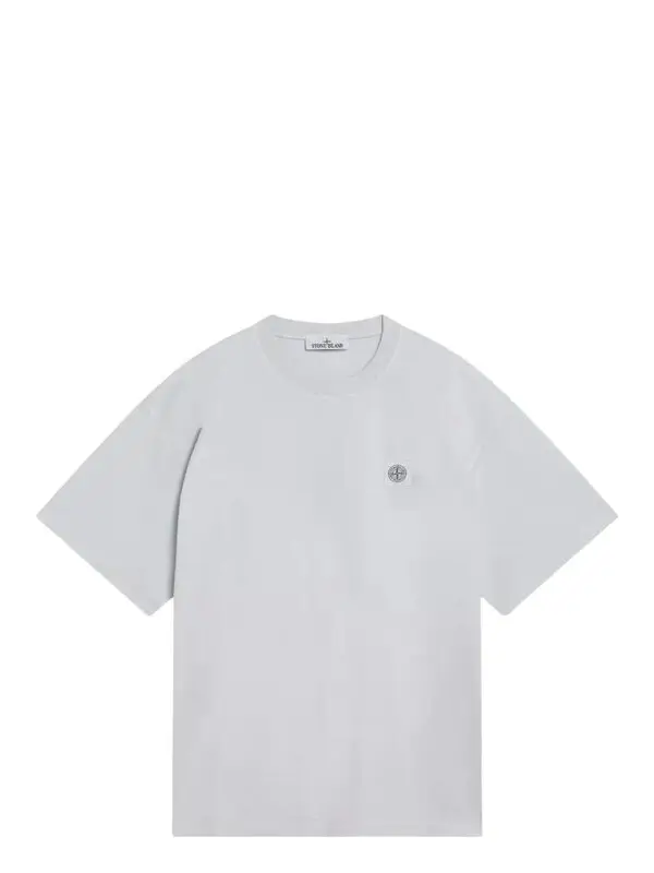 Stone Island Logo-patch T-shirt - Blue