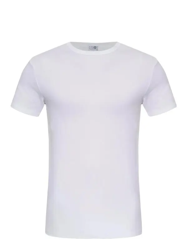 MAISON MARGIELA Logo-patch T-shirt - White