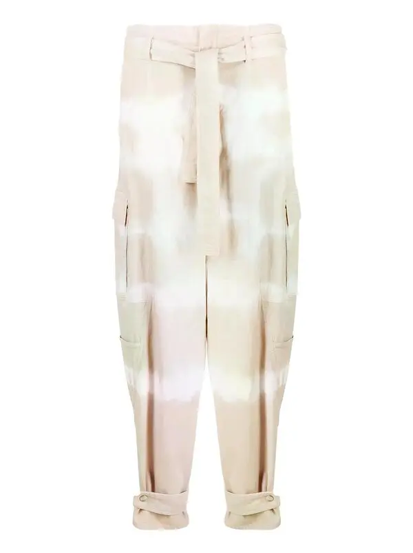Stella McCartney Beige Cotton-denim Tie-dye Jeans - Neutrals