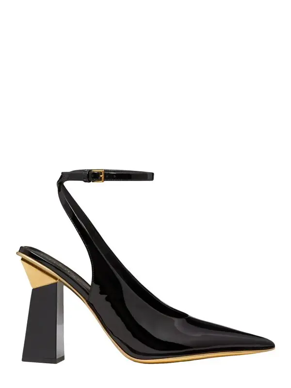 Valentino Garavani One Stud Hyper Slingback Pumps - Black