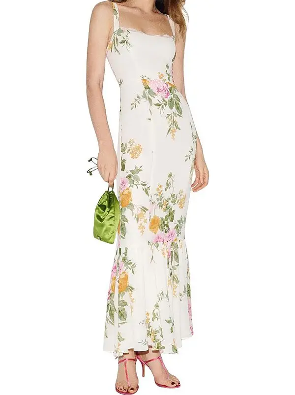 REFORMATION Irisa Dress - Rose Perfume
