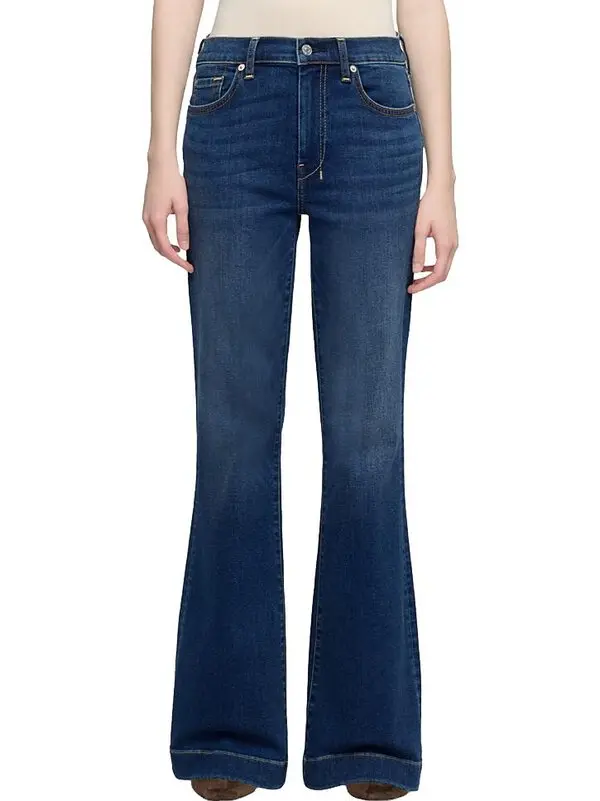 7 For All Mankind The Leggy Bootcut Jeans - Moonwater
