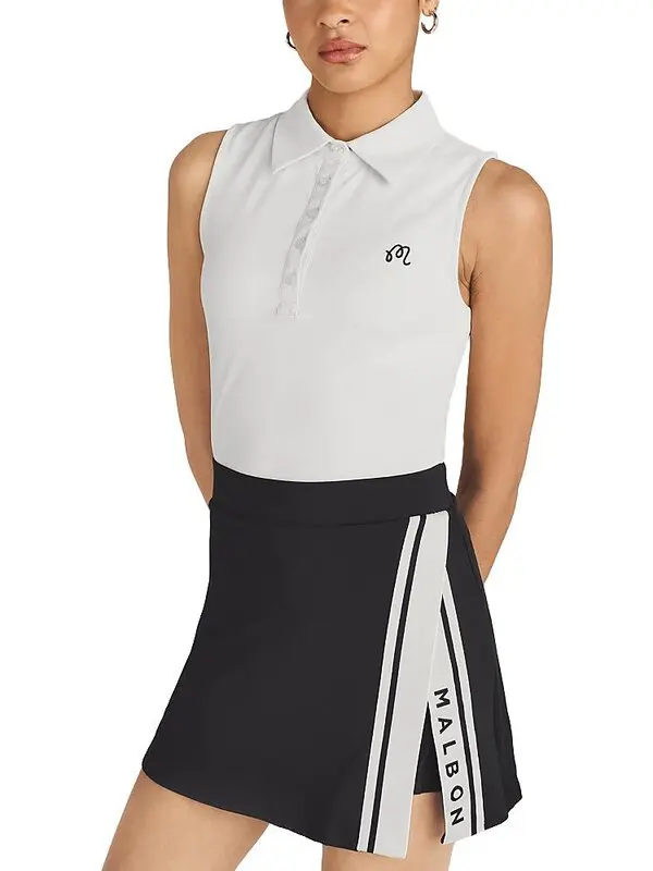 MALBON Claudia Polo - White/white