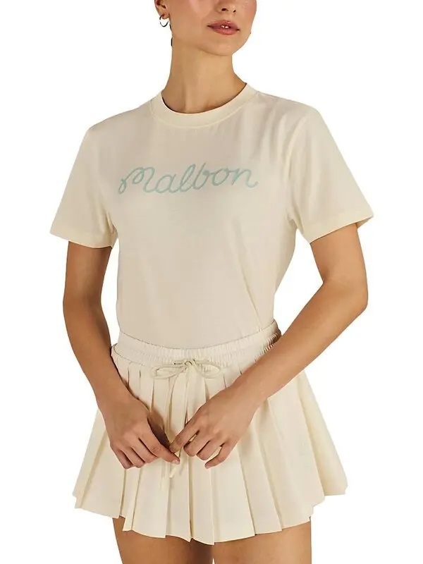 MALBON Cosette Tee - Cream