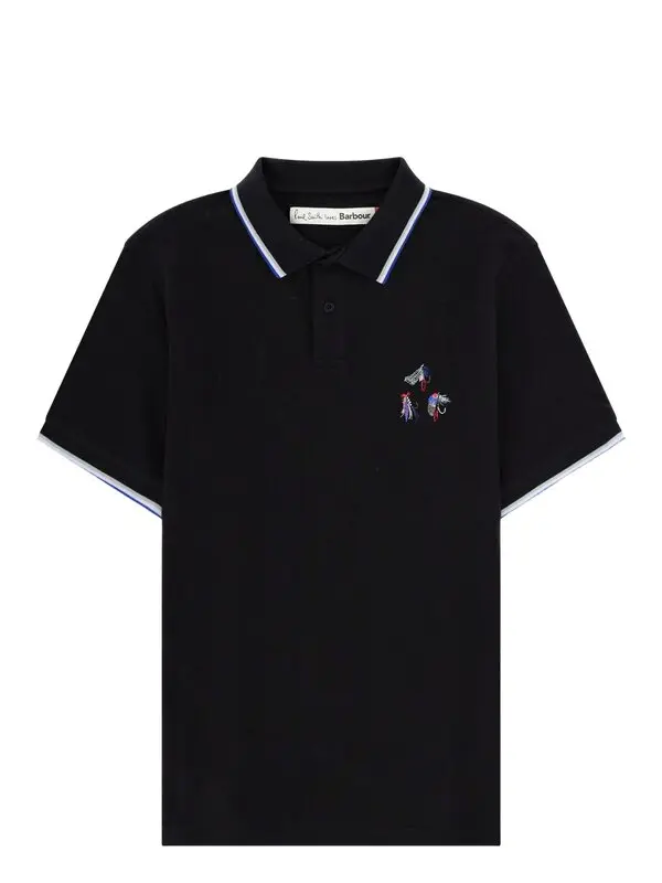 PAUL SMITH LOVES BARBOUR Polo - Blue
