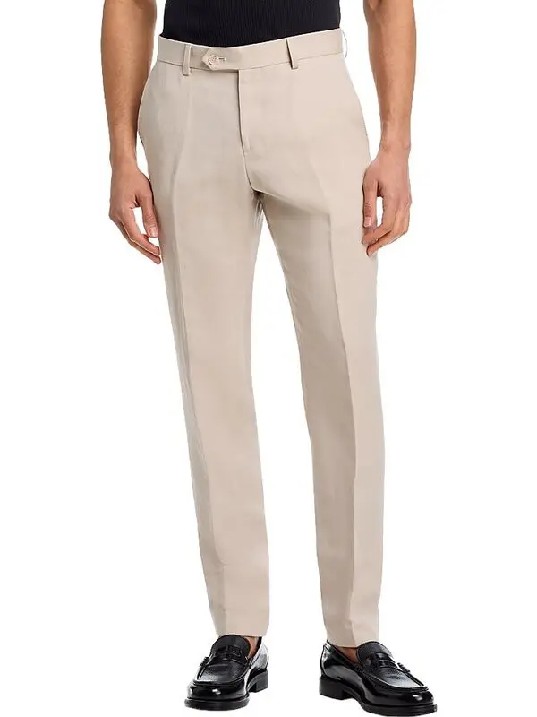 BOSS Regular Fit Suit Trousers - Open Grey