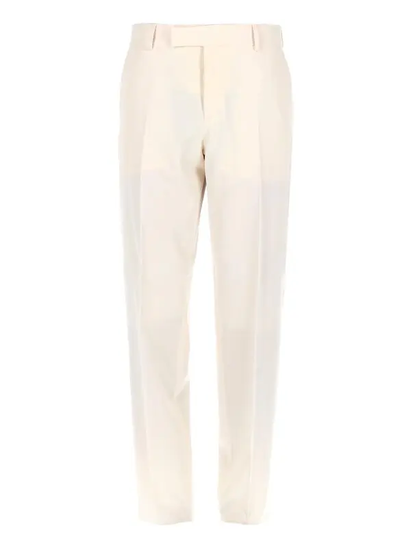 Fendi Wool Pants - Beige