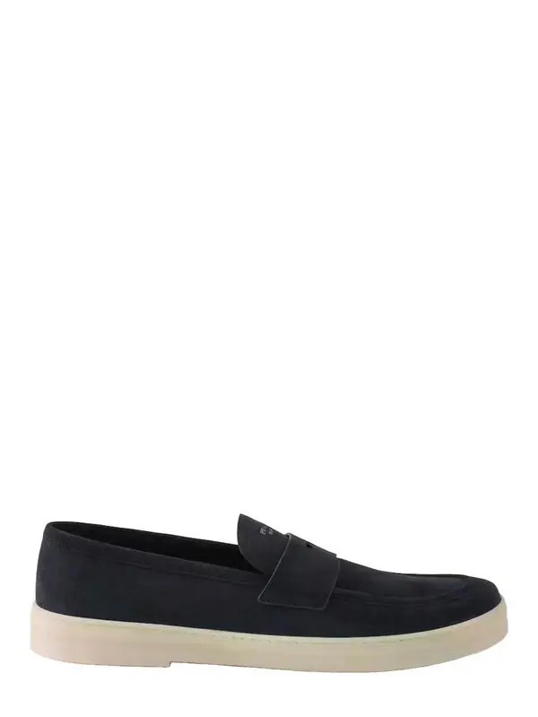 Prada Suede Loafers - Blue