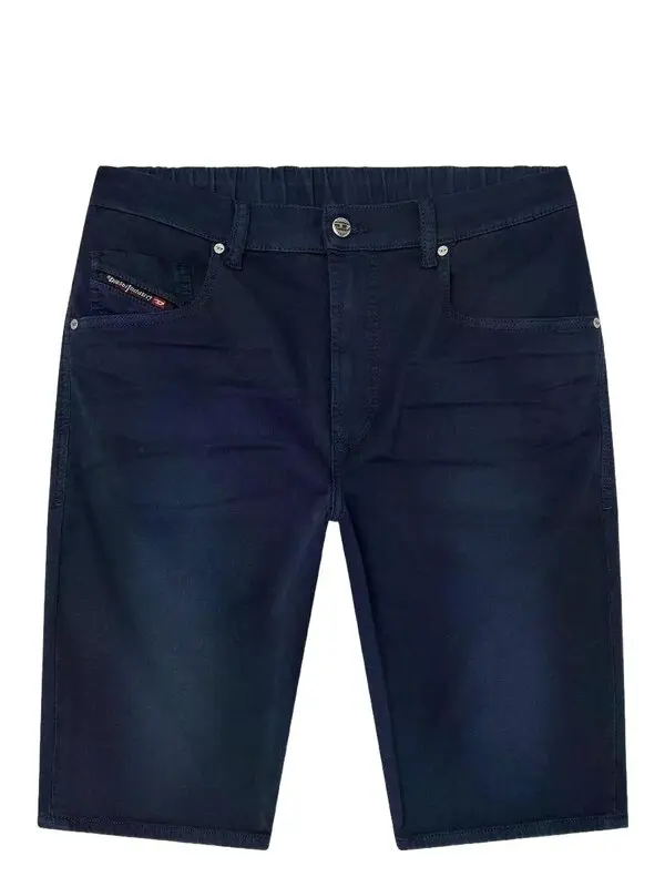 DIESEL® Denim Front-button Shorts - Blue