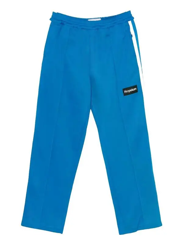 HOPEIUM Side-stripe Track Pants - Blue
