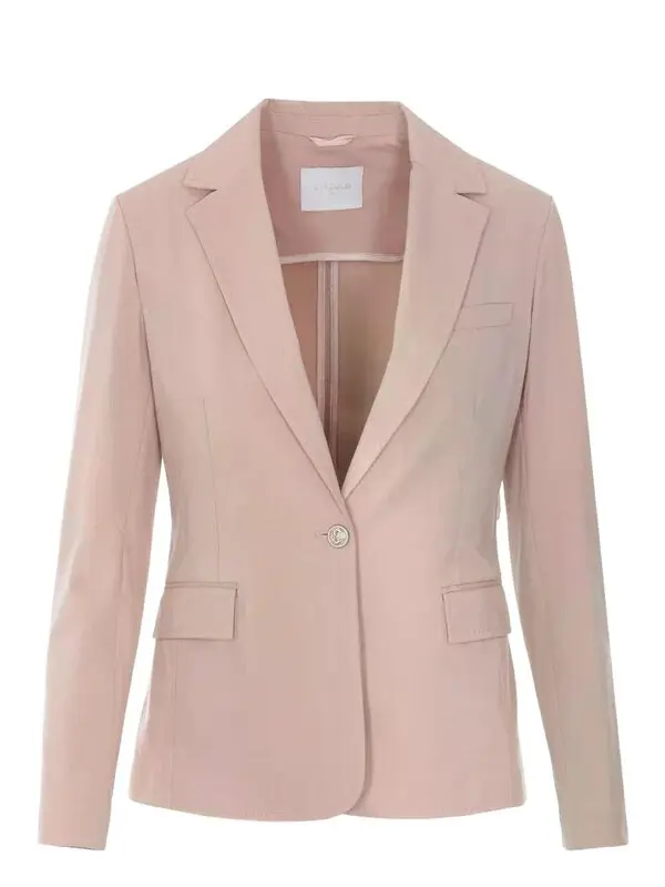 CIRCOLO 1901 Single-breasted Peak-lapel Blazer - Pink