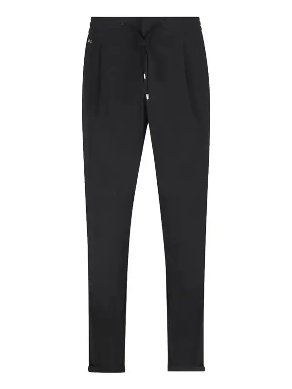 TRAMAROSSA Alvise Tecs Drawstring Trousers - Black