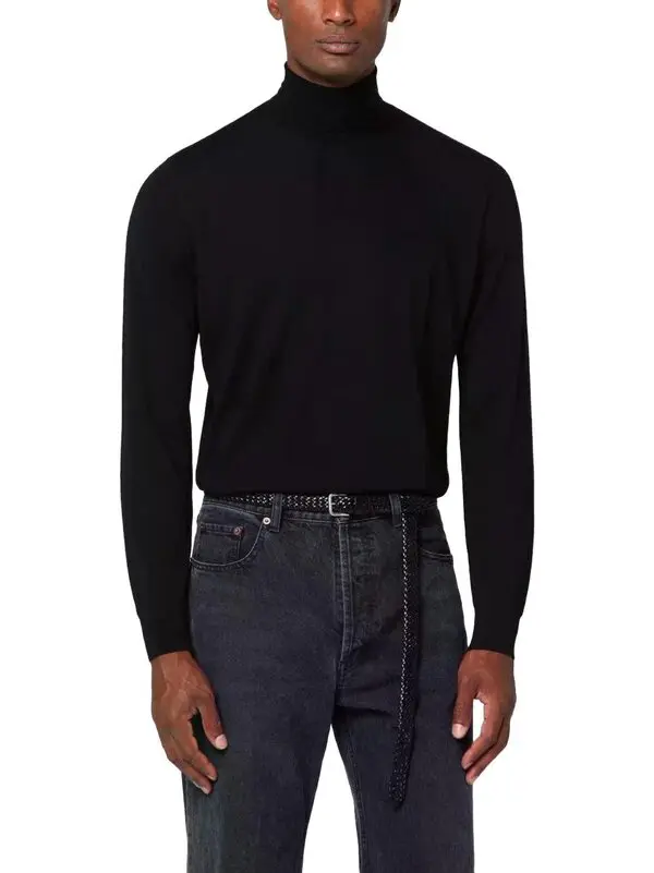 DRUMOHR Roll-neck Sweater - Black