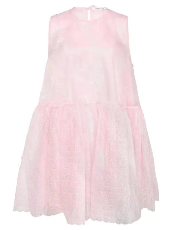 Cecilie Bahnsen Dahulu Sleeveless Dress - Pink