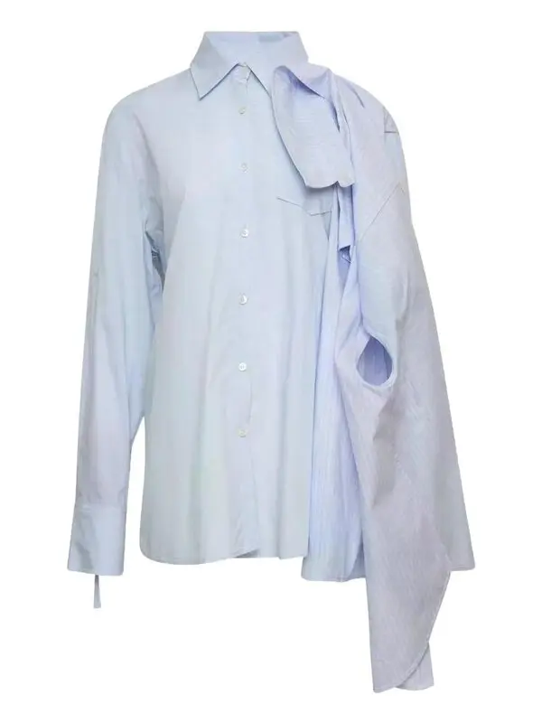 GRACE ELWOOD Layered Shirt - Blue
