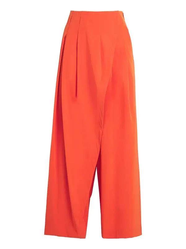 Issey Miyake Looped Wrap Trousers - Red