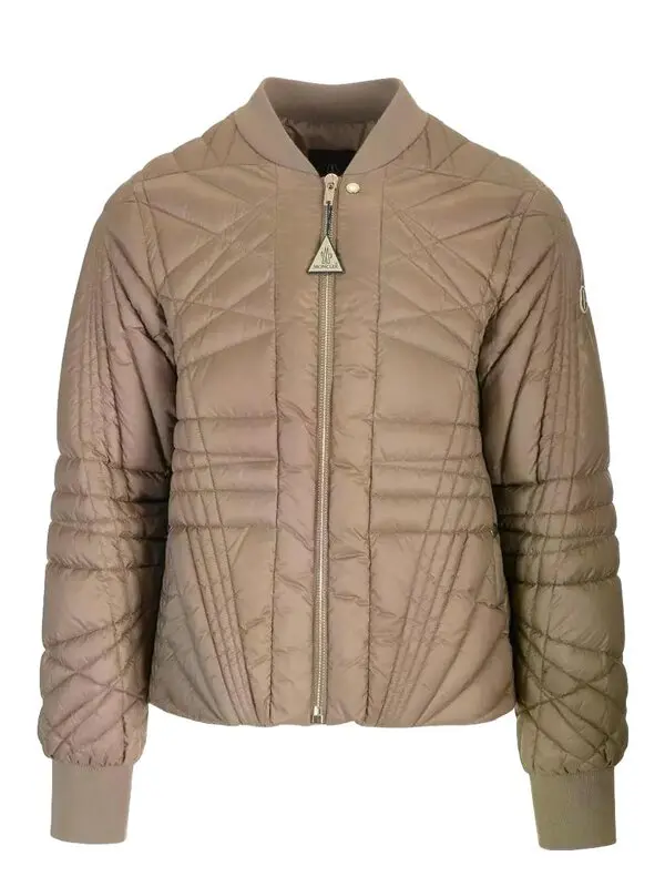 MONCLER + RICK OWENS Megapenta Padded Bomber Jacket - Neutrals