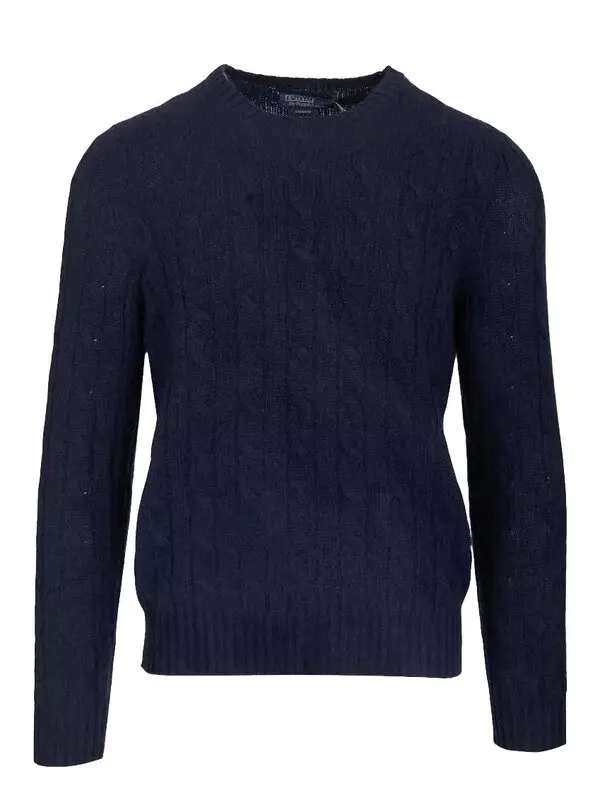 Polo Ralph Lauren Cable-knit Cashmere Sweater - Blue