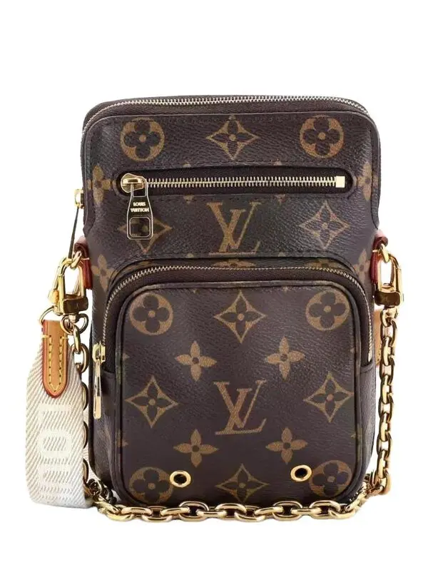 LOUIS VUITTON Utility Phone Sleeve Monogram - Brown