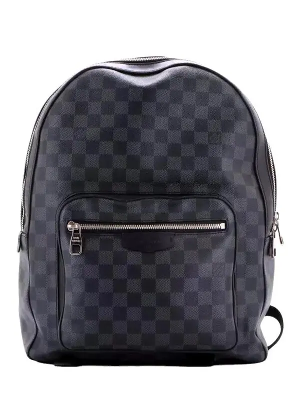 LOUIS VUITTON Damier Graphite Josh Backpack - Black