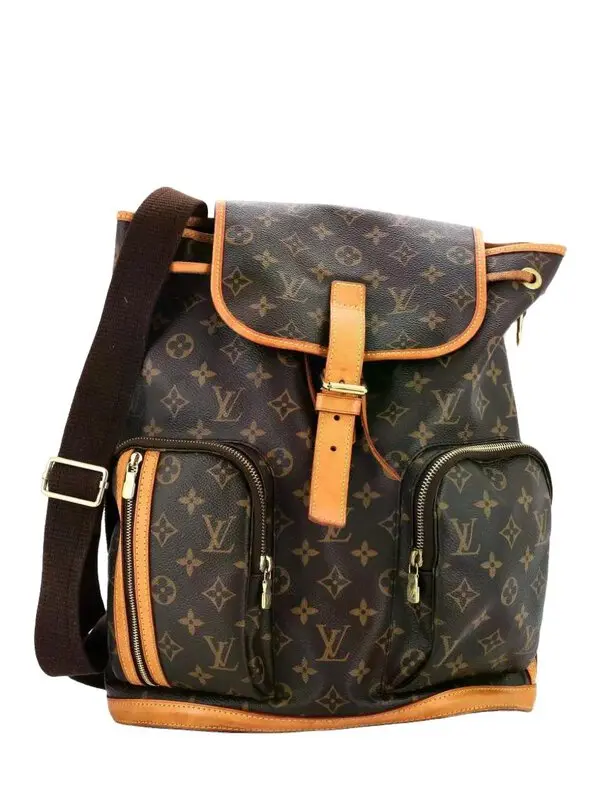 LOUIS VUITTON Bosphore Monogram Canvas Backpack - Brown