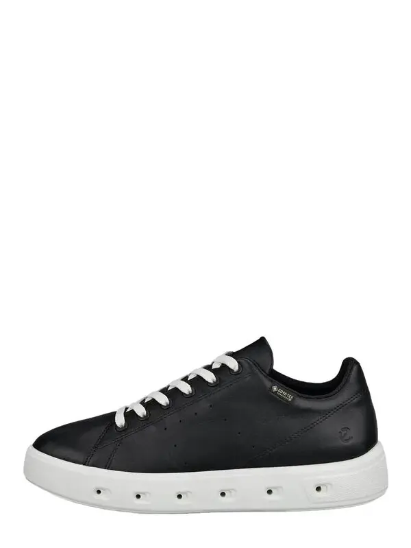 Ecco Street 720 Perforated Sneakers - Black