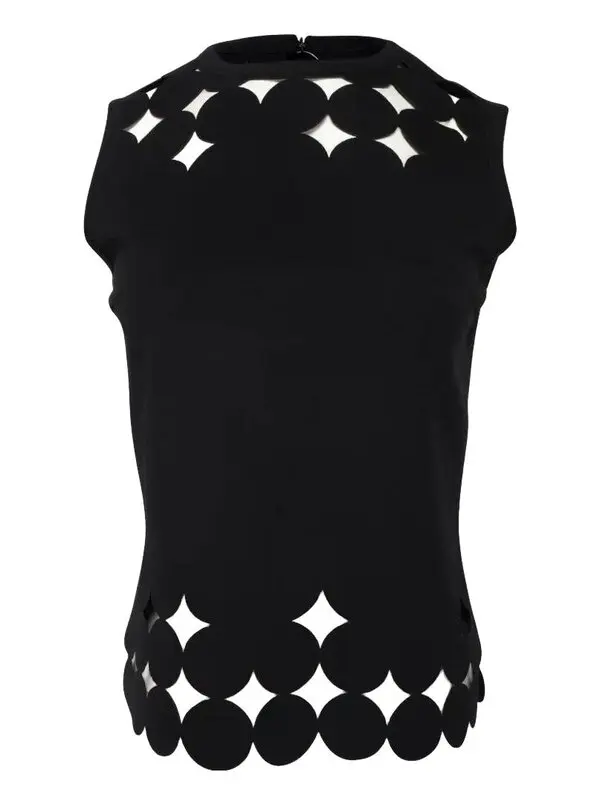 Akris Cut-out Blouse - Black