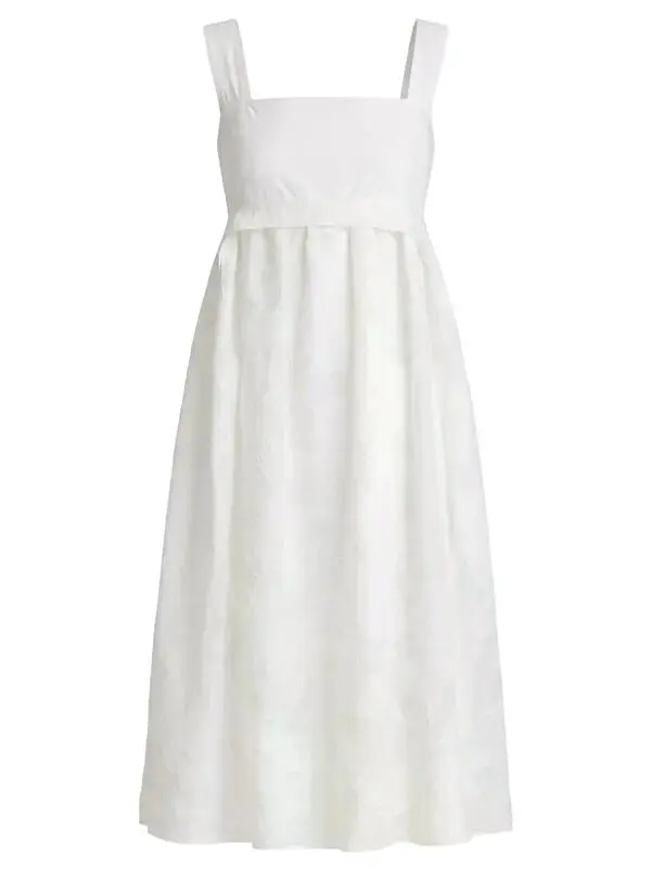Vince Tie-waist Dress - White