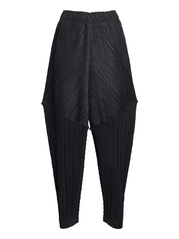 Issey Miyake Thicker Bottoms 2 Trousers - Black