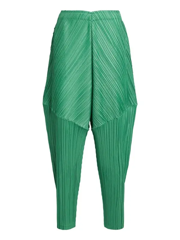 Issey Miyake Thicker Bottoms 2 Trousers - Green