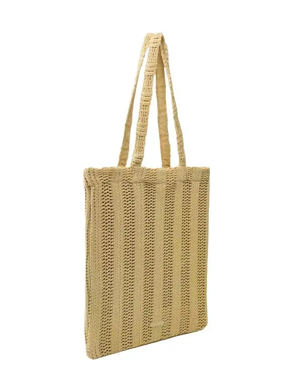 Pinko Easy Logo-detail Shoulder Bag - Neutrals