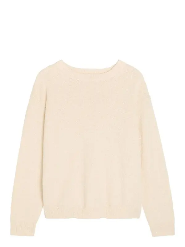 Suzie Kondi Kismet Cotton-knit Jumper - Ecru