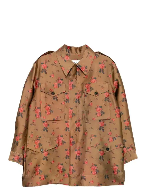 Monse Utility Jacket - Brown