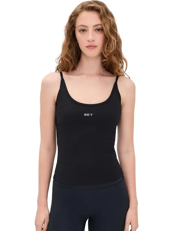 Set Sporty U Tank Top - Onyx