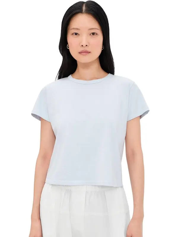 LESET The Margo Tee - Cerise