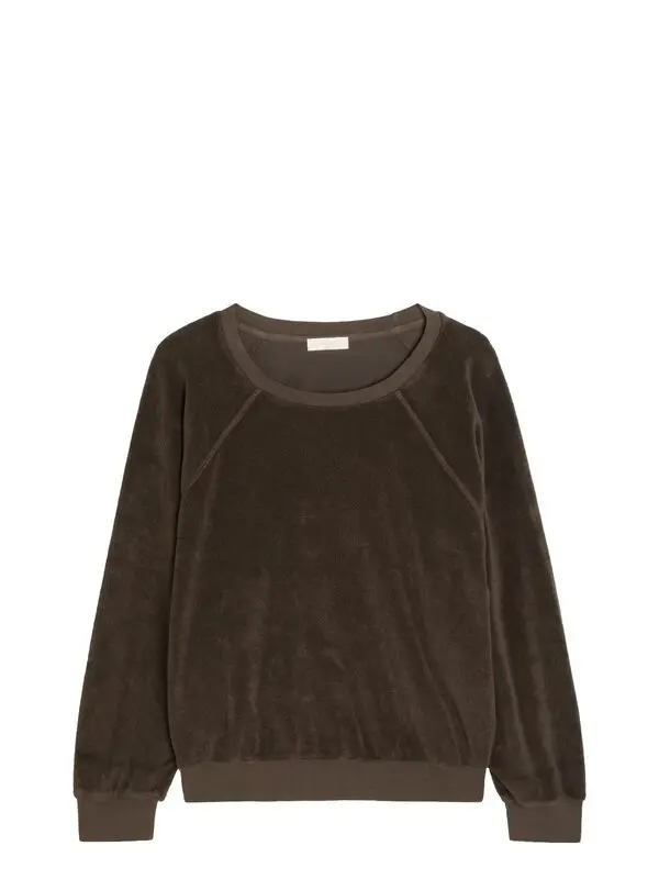 Suzie Kondi Samos Terry Sweatshirt - Brown