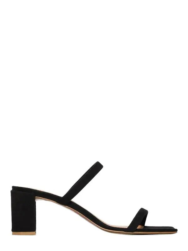 By Far Tanya 60mm Sandals - Black