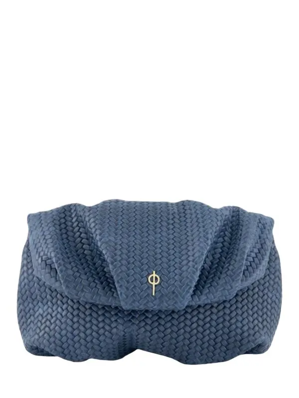 OTRERA Leda Braid Clutch - Blue