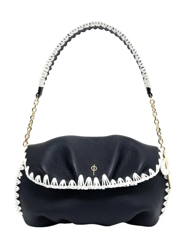 OTRERA Leda Macrame Handbag - Black