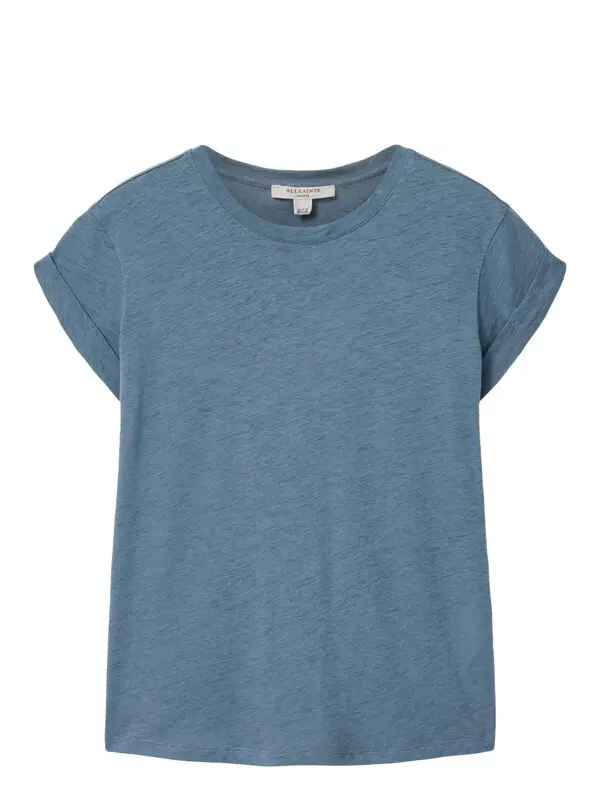 ALLSAINTS Organic Cotton Anna T-shirt - Blue