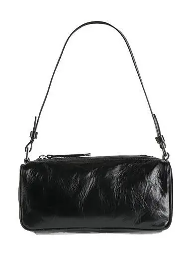 By Far Lambskin Handbag - Black