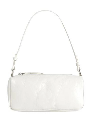 By Far Lambskin Handbag - Cream