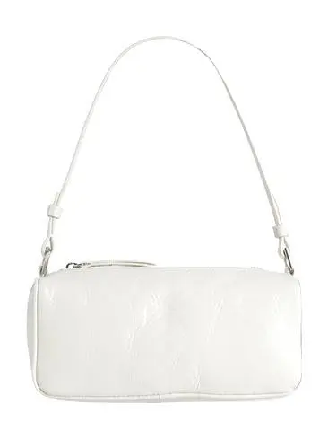 By Far Lambskin Handbag - White
