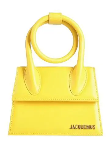 Jacquemus Leather Handbag - Yellow