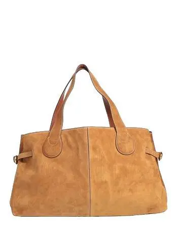 Staud Leather Tote - Beige